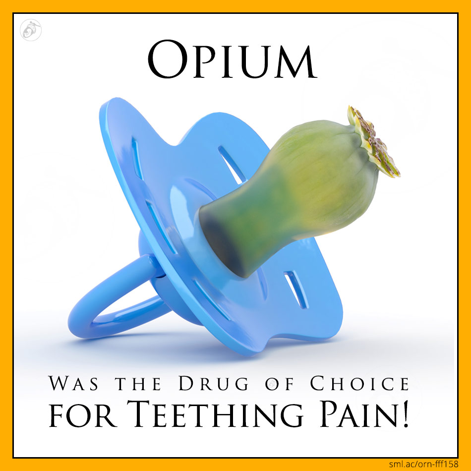 Opium - Its History and Use with Babies Whilst Teething | Small Acorn