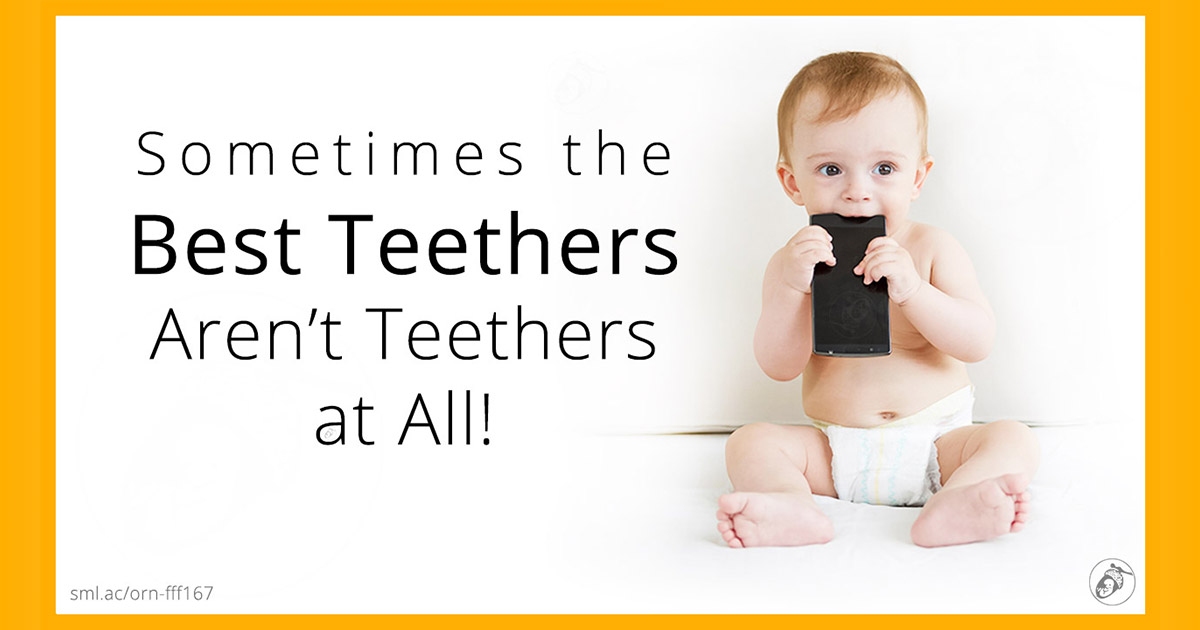Secret Teethers! 13+ Ways to Help a Teething Child | Small Acorn